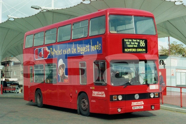 BUS PHOTO - Stagecoach East London T35 WYV35T early Leyland Titan £1.19 ...
