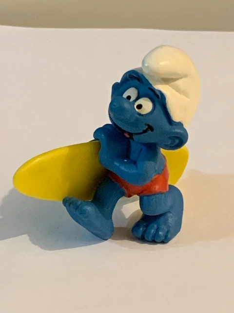 FIGURINE SCHTROUMPF SURF - 20137 - Surfer smurf - Gemany EUR 5,00 ...