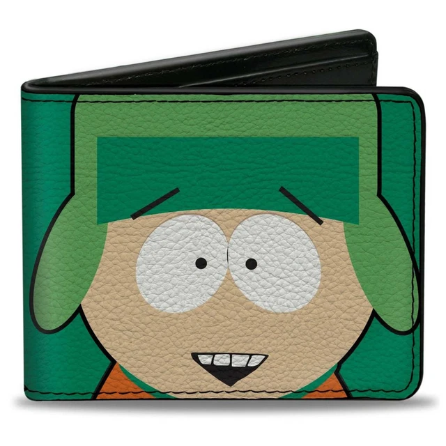 BI-FOLD WALLET SOUTH Park Kyle Face Character Close-Up Green EUR 24,72 ...