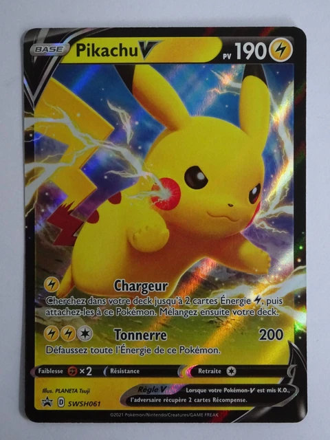 Carte Pokemon Pikachu V 190 Pv À VENDRE! - PicClick FR