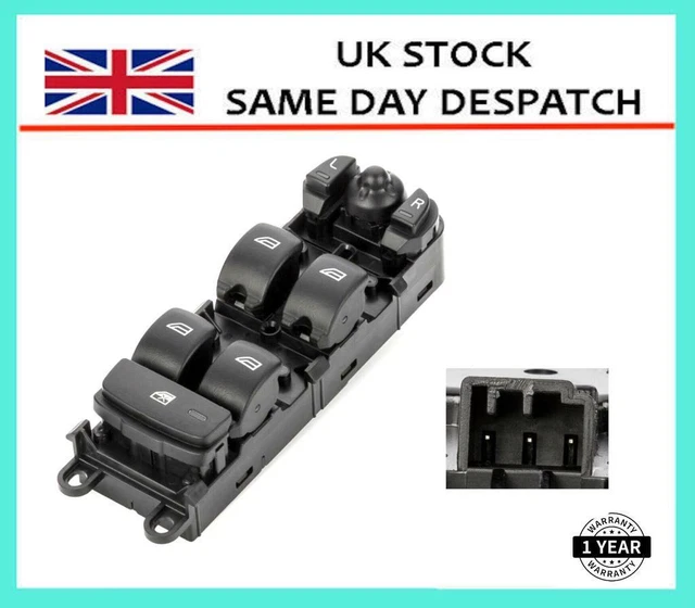 WINDOW REGULATOR SWITCH Buttons LR007401 LR013883 for Land Rover ...