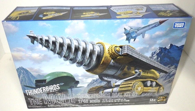 TAKARA TOMY THUNDERBIRD Realistic Model Kit 01 Thunderbird S échelle 1/ ...