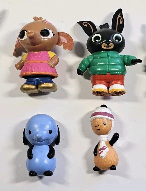 CBEEBIES BING 4 Action Figure Bundle Flop Sula Amma & Bing Bunny £14.99 ...