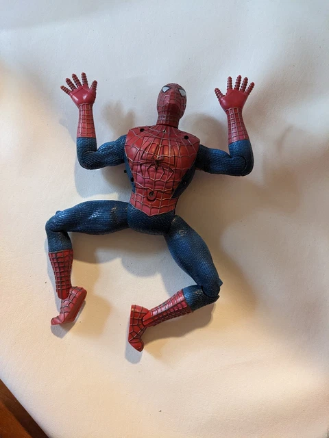 MARVEL 2002 SPIDERMAN Película Cpii Figura de Acción Batería Tobey ...