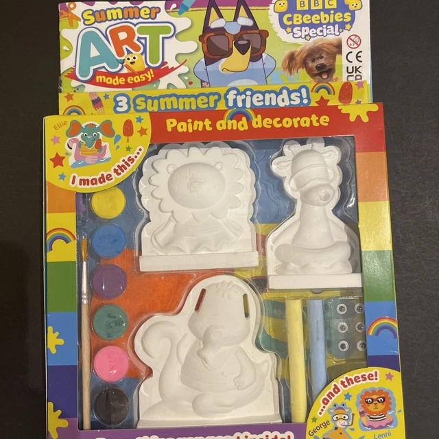 CBEEBIES ART AMAZING Gift Edition magazine Issue 199, With 3 Summer ...