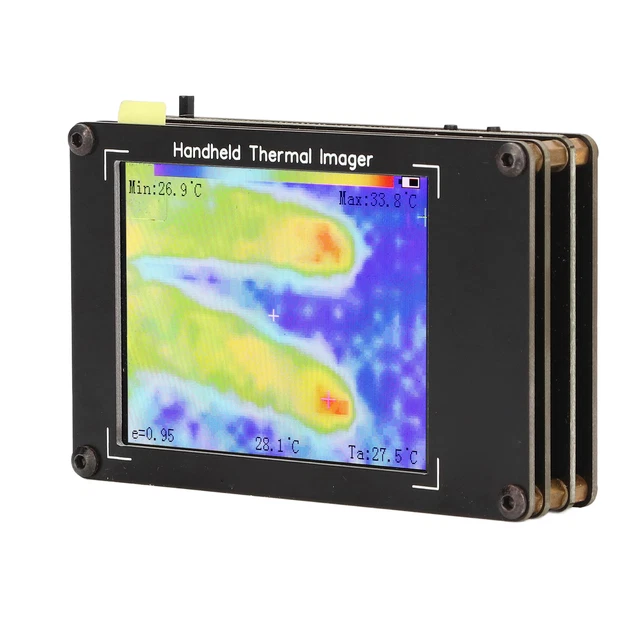 THERMAL IMAGER RECHARGEABLE Infrared Imaging Camera MLX90640 For ...