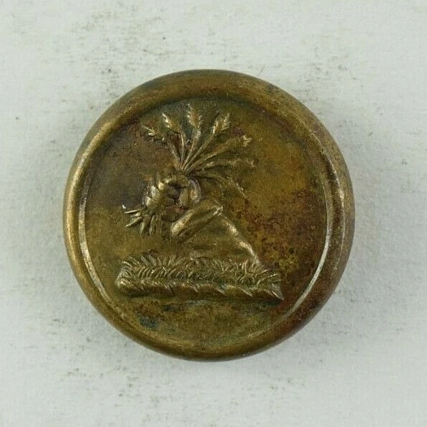 1870S-90S HAND HOLDING Grass Grain Uniform Button Original E4DT $19.40 ...