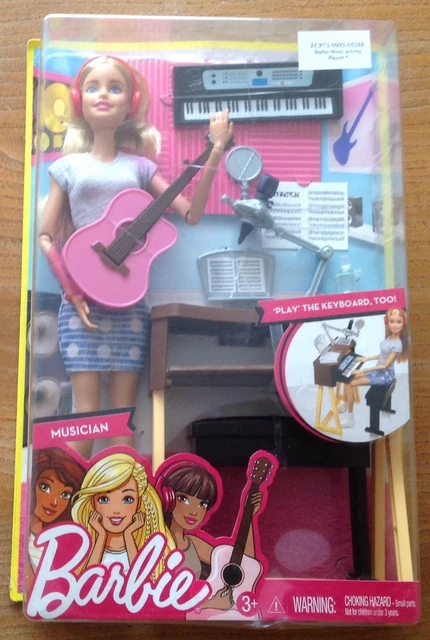 BARBIE MUSICIAN DOLL Playset (FCP73) £19.99 - PicClick UK