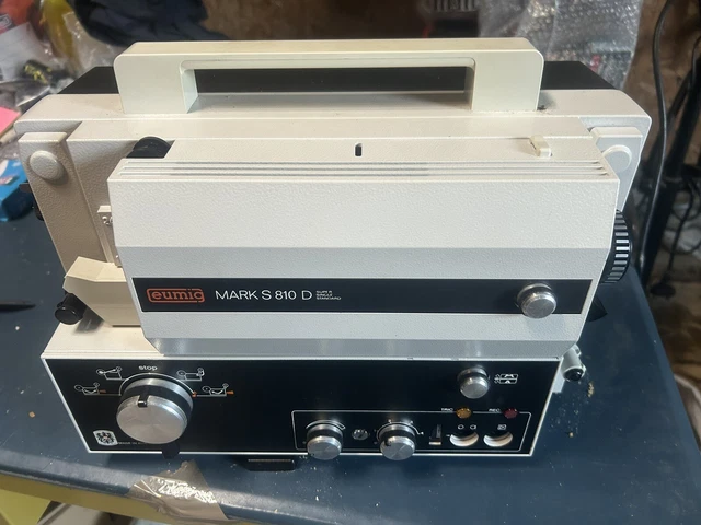 EUMIG MARK S 810 Super High Quality Sound Vidéo Projecteur Vintage ...