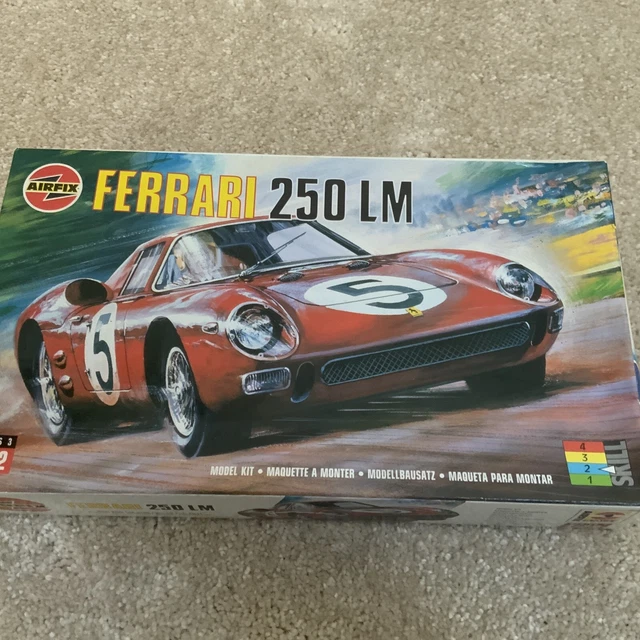 AIRFIX 03407 - 1/32 Scale - Ferrari 250 Lm Race Car - Rare Model Kit ...