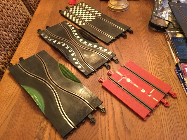 SCALEXTRIC VINTAGE CHICANE Track PT/78 X 2 / Starting Grid / Lap ...
