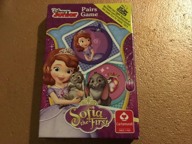 DISNEY SOFIA THE First Happy Families Pairs Cards Game New £2.50 ...