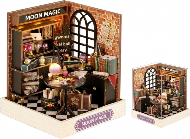 CREATIVE 3D DOLLHOUSE with Dust Cover - Classic Design for Aspiring ...