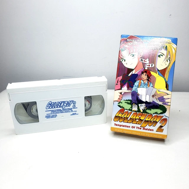 GOLDEN BOY 2 Anime VHS Original Japanese Dialogue English Subtitles ...