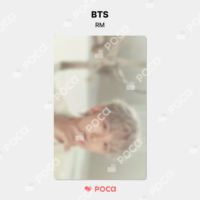 [BTS RM] BTS MAP OF THE SOUL TOUR Mini Photo Card Photocard EUR 5,27 - PicClick FR
