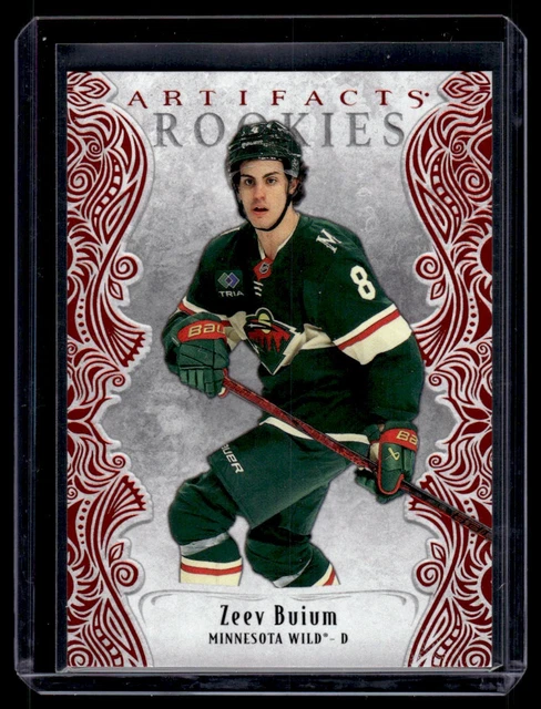 2025-26 UPPER DECK Artifacts Ruby Red Zeev Buium Rookie 084/599 #186 ...