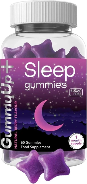 SUGAR FREE SLEEP Gummies x 60 | High Strength100mg Natural Sources from ...
