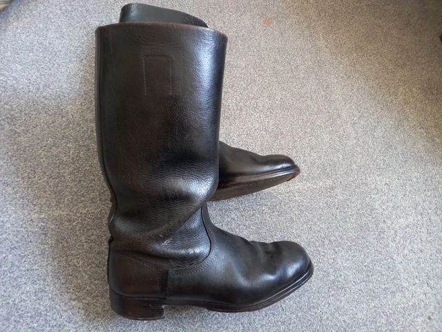 WW2 GERMAN ORIGINAL Early Marching Boots £203.52 - PicClick UK