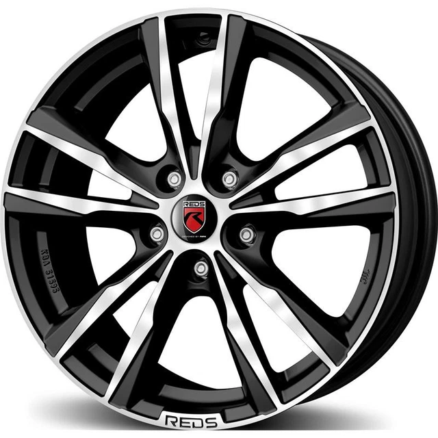 JANTE ALU AUDI 80 16" - MOMO WHEELS REDS K2 MATT BLACK MIRROR EUR 120 ...
