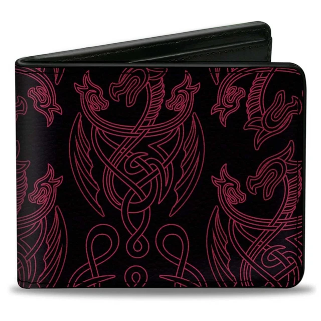 BI-FOLD WALLET HOUSE of the Dragon Title Logo Red/Black/Yellow EUR 24 ...