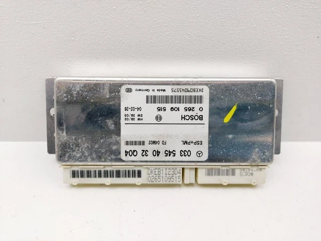 MERCEDES E CLASS W211 Esp Control Module Unit 0335454032 £19.99 ...