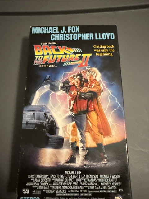 BACK TO THE Future 2 - Universal Studios - Vintage VHS - 1990 £7.21 ...