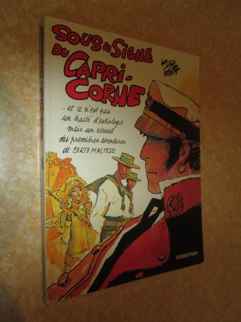 HUGO PRATT:CORTO MALTESE:SOUS Le Signe Du Capricorne,1979,Tres Bon Etat ...