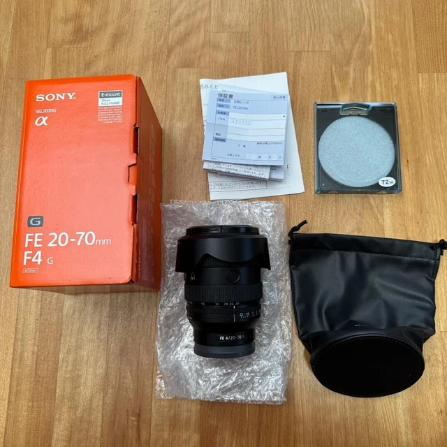 SONY FE 20-70MM f4 G Camera Lens Full-frame Zoom SEL2070G £900.00 ...