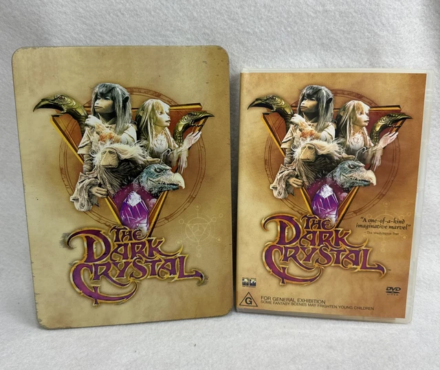 THE DARK CRYSTAL Steelbook DVD Region 4 With Booklet Good Condition PAL ...