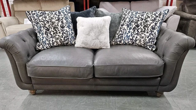 SOFOLOGY 3 SEATER Sofa Serena Grey Fabric 150.00 PicClick UK