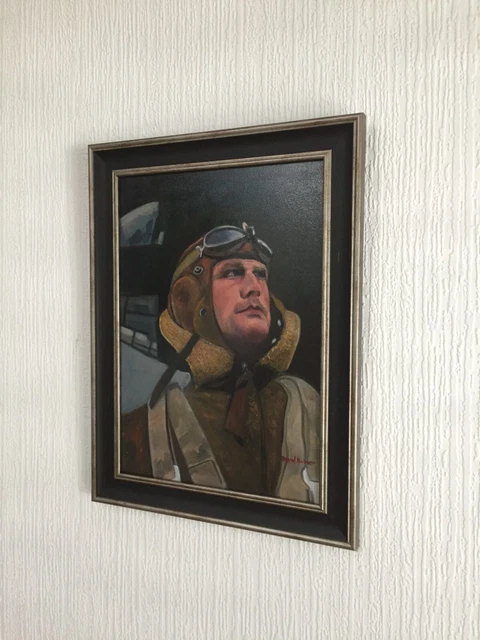 ROYAL AIR FORCE RAF Bomber Command painting portrait £73.52 - PicClick UK