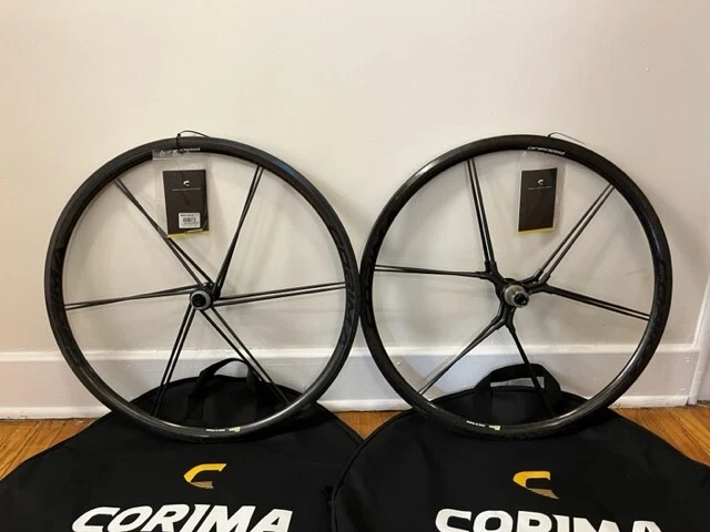 CORIMA MCC WS+ DX DISC 32mm Clincher Ceramic Pair Carbon Cycling Matt ...