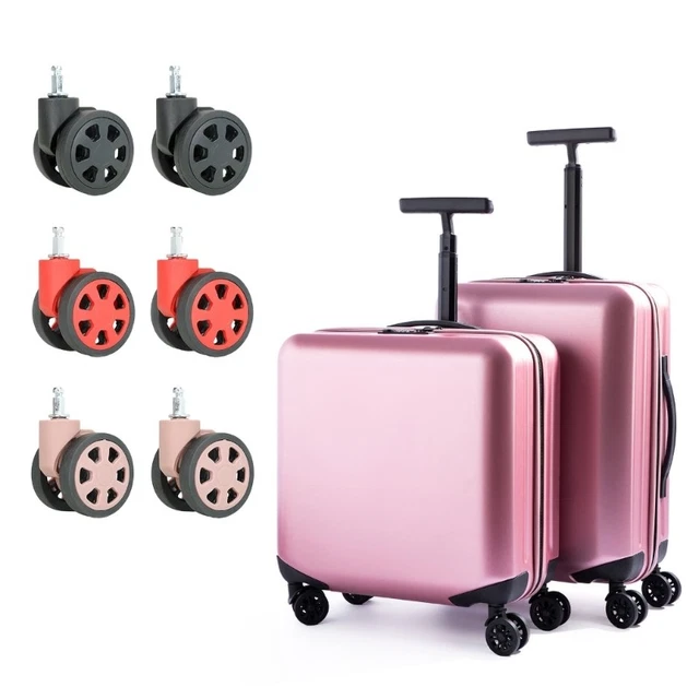 REPLACEMENT SMOOTH ROLLING 360 Degree Rotating Luggage Wheel ...
