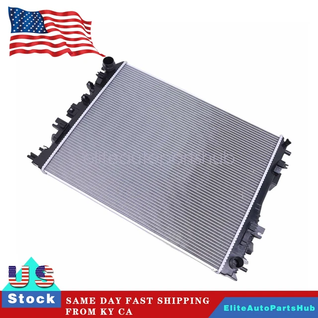 ENGINE COOLANT RADIATOR Assembly for Ram 1500 2019-2022 3.0L 3.6L ...