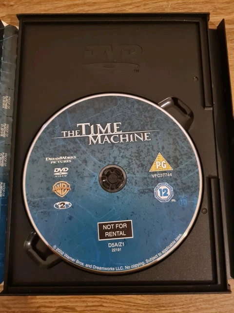 THE TIME MACHINE (DVD, 2002) Jeremy Irons {Sci-fi} Mark Addy [Region 2 ...