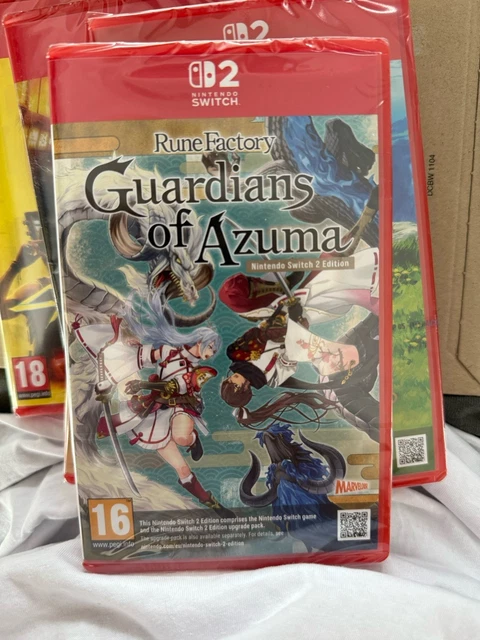RUNE FACTORY: GUARDIANS of Azuma - Switch 2 Game Cartridge New and ...