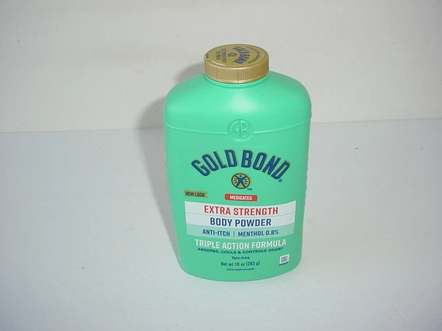 GOLD BOND MEDICATED Body Powder Extra Strength 10oz Exp 9/25 £11.93 ...
