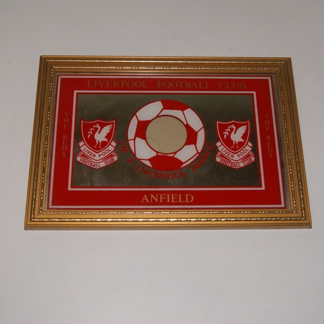 VINTAGE ORIGINAL 1980'S Liverpool FC - I'm A Liverpool Fanatic Framed ...