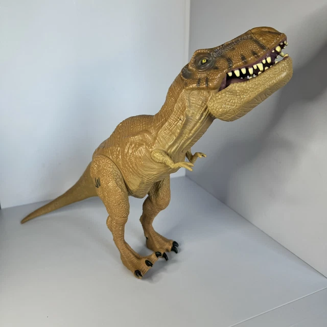 JURASSIC WORLD CHOMPING Tyrannosaurus T Rex Dinosaur Action Figure ...