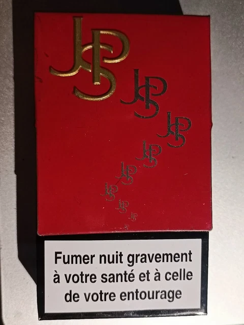 BOÎTE PAQUET DE Cigarette Métal JPS Rare vintage EUR 19,90 - PicClick IT
