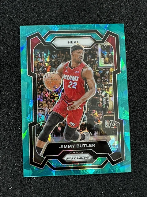 2023-24 PANINI PRIZM Jimmy Butler Verde Ghiaccio Cracked Prizm Miami ...