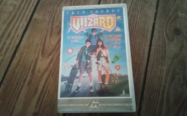 THE WIZARD VHS Tape Nintendo Movie Fred Savage 1989 Video Game Arcade ...