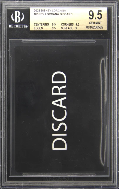 2023 DISNEY LORCANA Disney Lorcana Discard Disney Lorcana TCG Card BGS ...