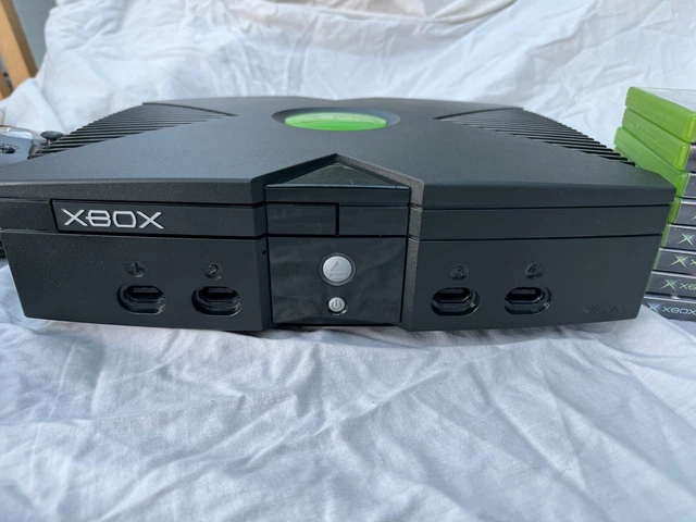 MICROSOFT XBOX ORIGINAL Console Bundle with Controller & Games £25.00 ...