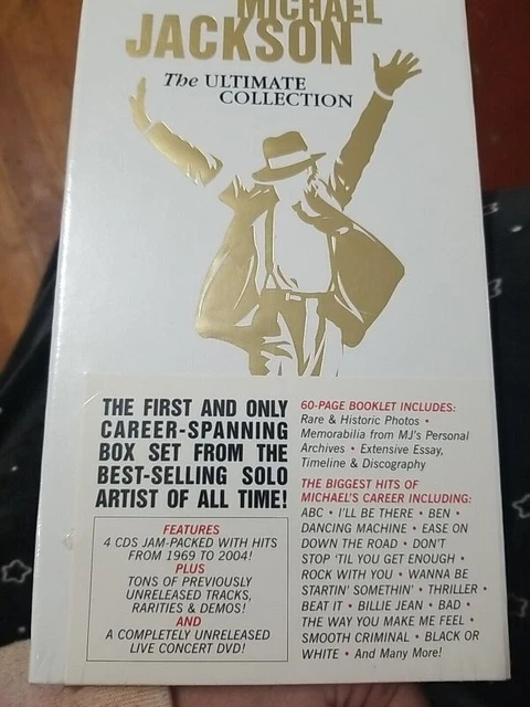 &THE ULTIMATE COLLECTION& Michael Jackson box set (3 CD's & 1 DVD ...