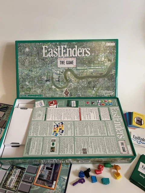 EASTENDERS THE GAME BBC TV Board Game by Vivid Imaginations Vintage ...