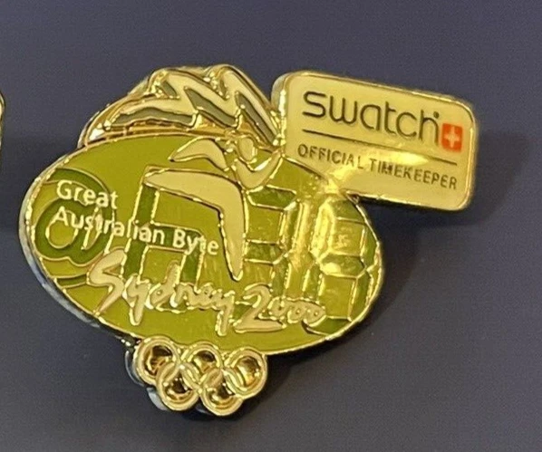 OLYMPIC GAMES COLLECTABLE Sydney 2000Aust Swatch Official Timekeeper ...