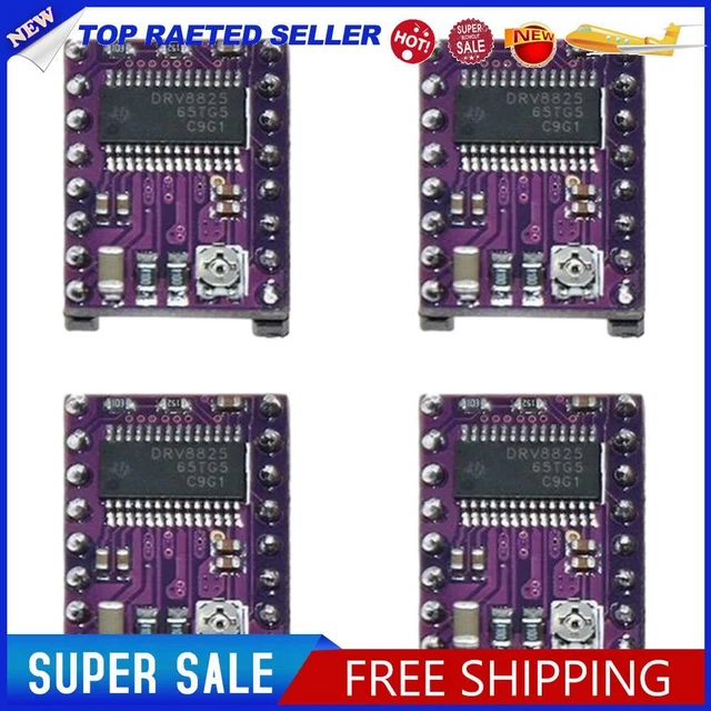 DRV8825 STEP MOTOR Extension Module with Heat Sink for 3D Printer ...