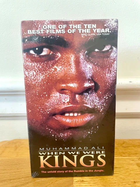 WHEN WE WERE Kings VHS Muhammed Ali Rumble In The Jungle New Sealed ...