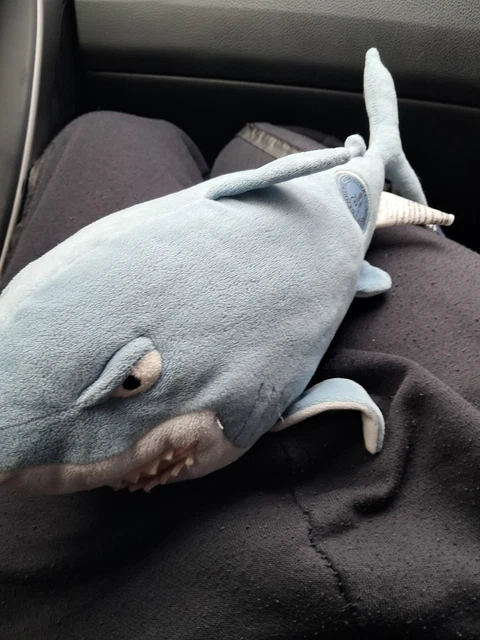 DISNEY PIXAR FINDING Nemo BRUCE Great White Shark 14" Soft Plush ...